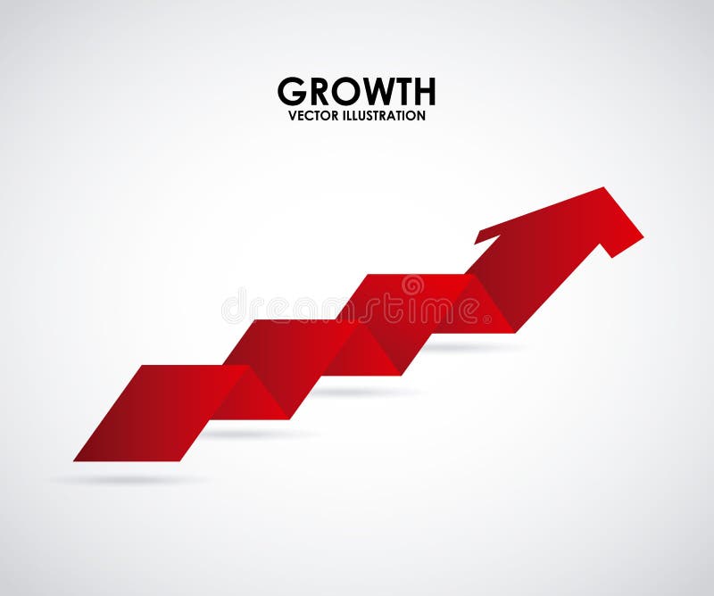 Growth design stock vector. Illustration of chart, progress - 47262652