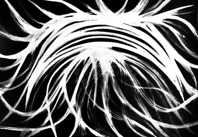 Growth Energy Created by Flexible Lines, Powerful Sprout Lift, Abstract ...