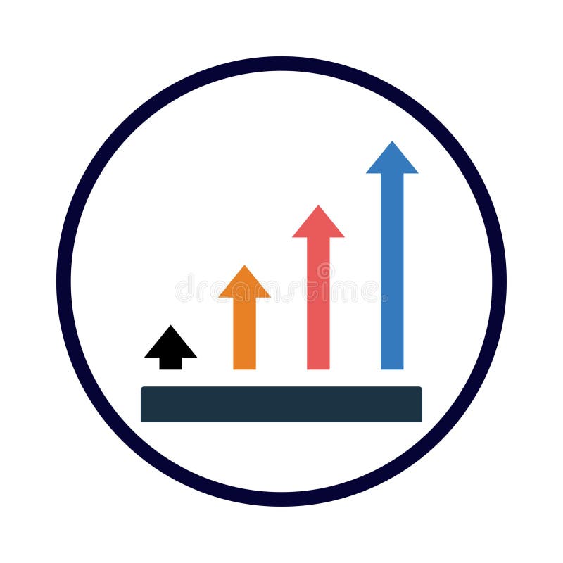 Growth, Graph, Business Growth Graph Chart Icon Stock Vector ...