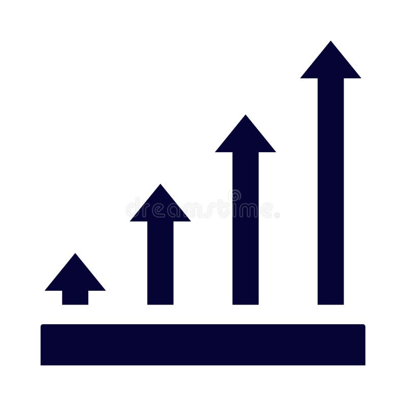 Growth, Graph, Business Growth Graph Chart Icon Stock Vector ...