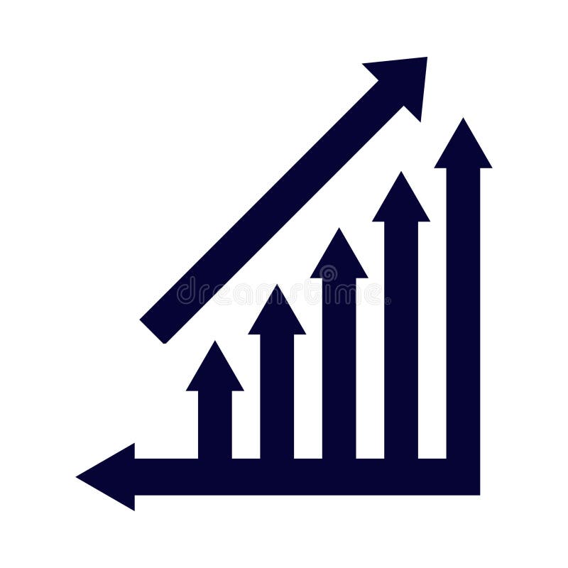 Growth, Graph, Business Growth Graph Chart Icon Stock Vector ...