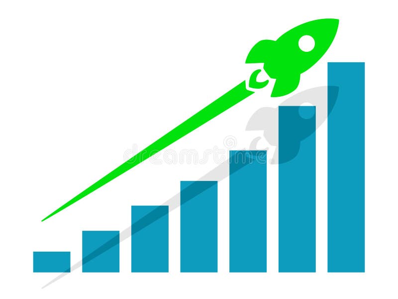 Rocket Sales Growth Stock Illustrations – 391 Rocket Sales Growth Stock ...