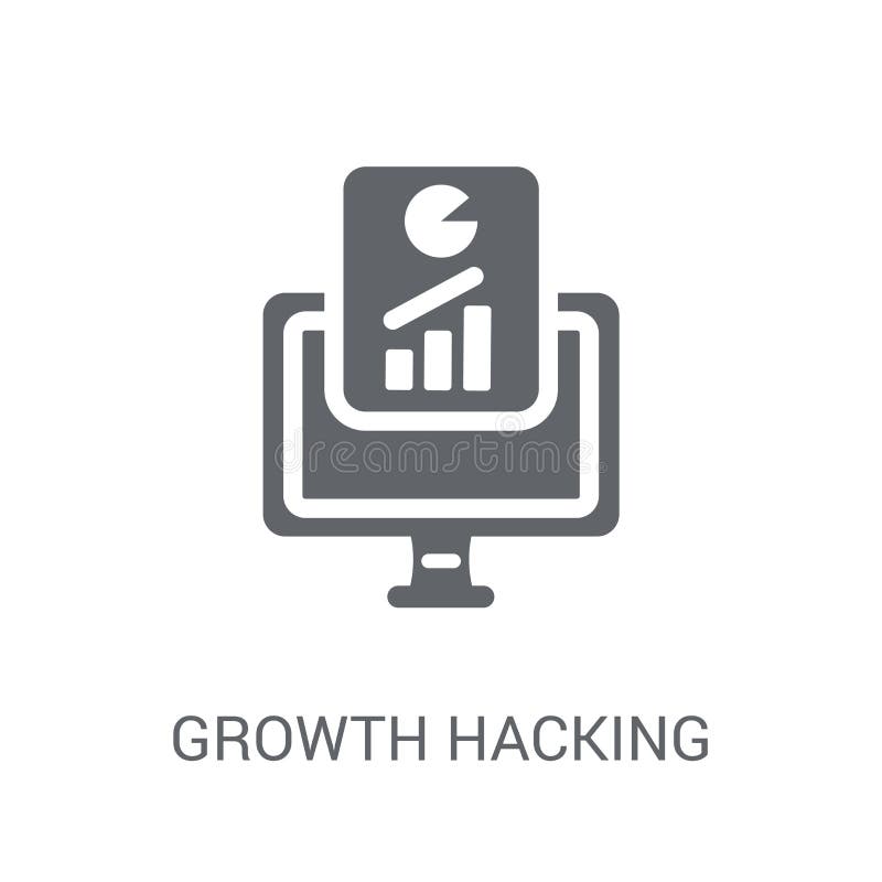 Growth Hacking Icon. Trendy Growth Hacking Logo Concept on White Stock ...