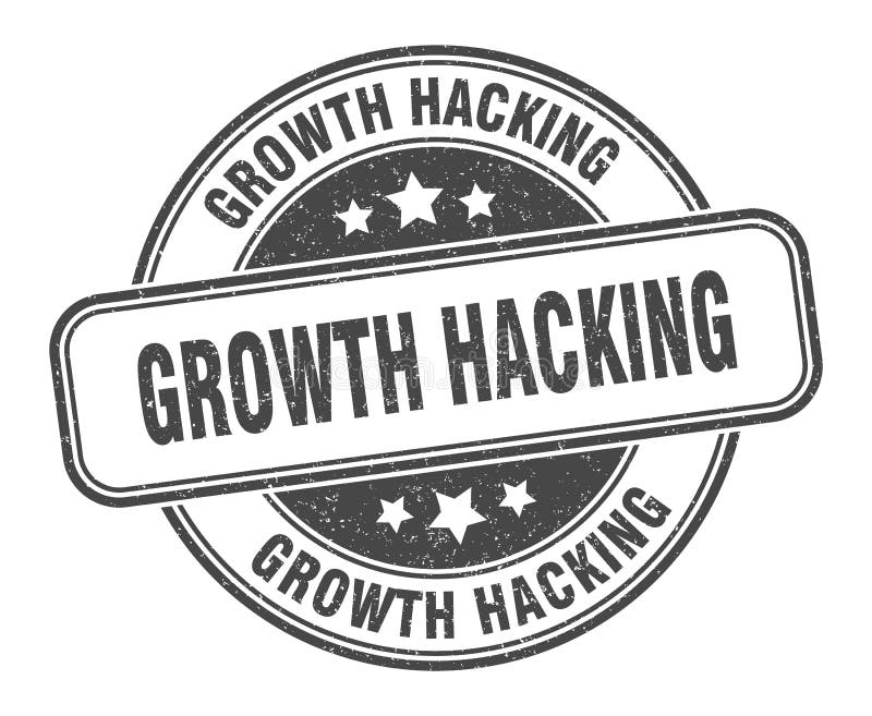 Growth Hacking Stamp. Growth Hacking Round Grunge Sign Stock Vector ...