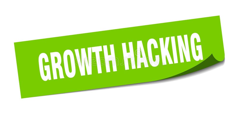 Growth Hacking Sticker. Growth Hacking Square Sign Stock Vector ...