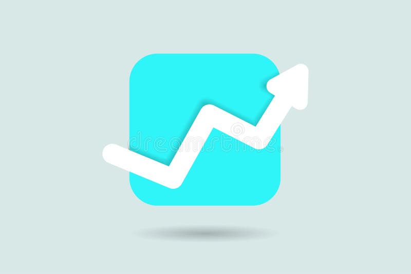 Growth Icon Infographic Element Stock Vector - Illustration of vector ...