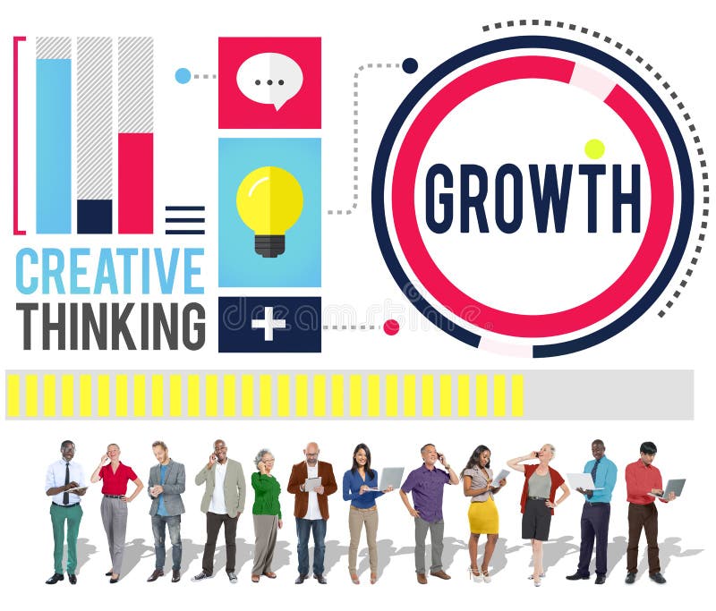 Growth Improvement Development Success Business Concept Stock ...