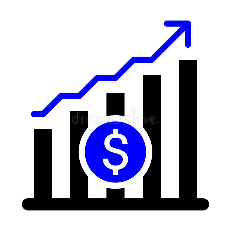 Growth, Increase Icon stock vector. Illustration of increase - 291874223