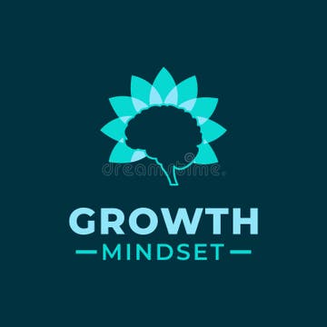 Growth Mindset Logo Design Vector Template. Stock Vector - Illustration ...