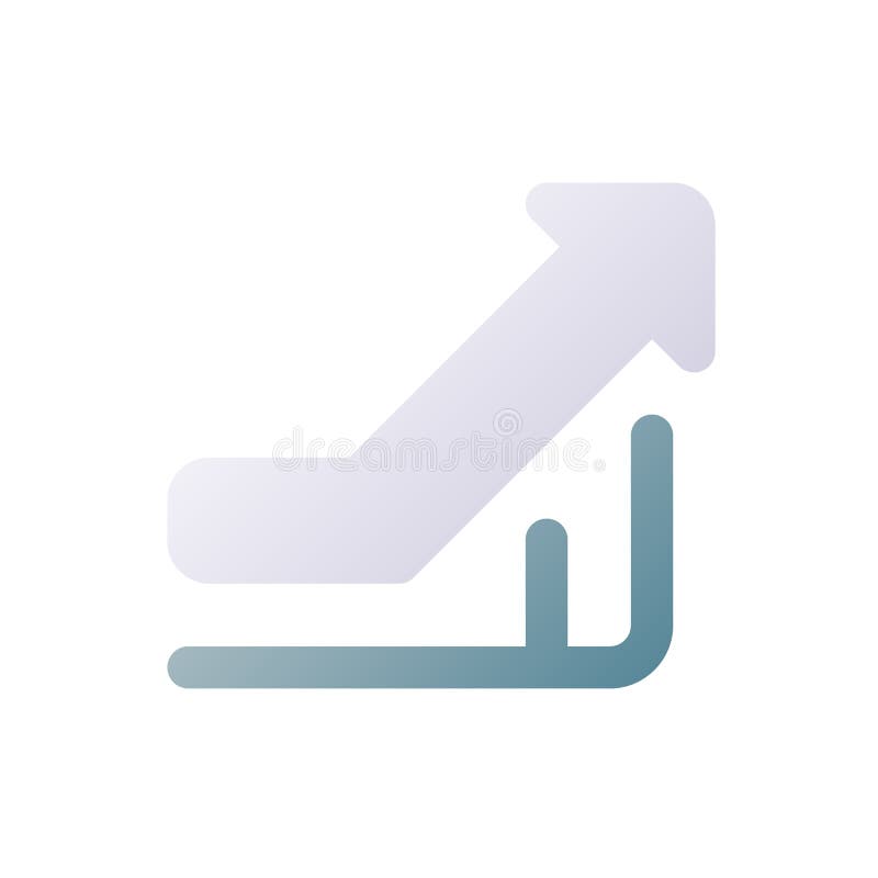 Growth Pixel Perfect Flat Gradient Two-color Ui Icon Stock Vector ... Growth Pixel Perfect Flat Gradient Two-color Ui Icon Stock Vector ...