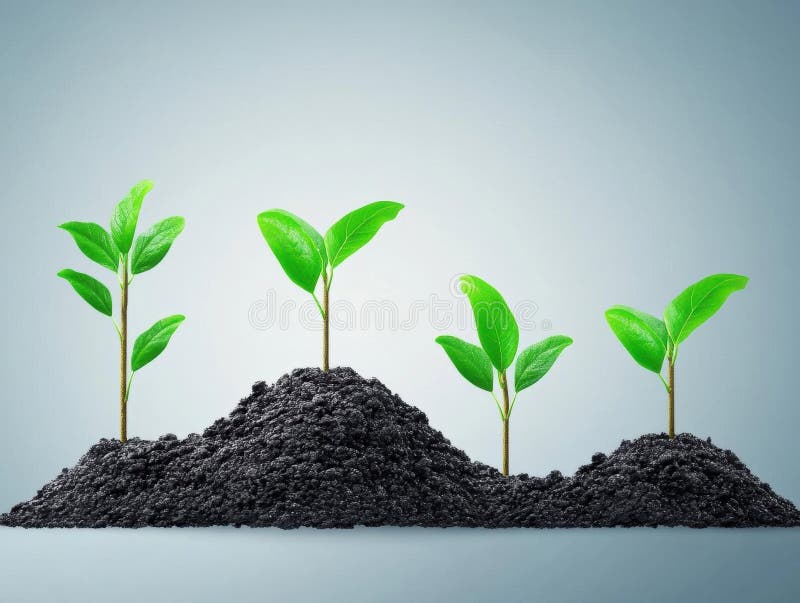 Growth Stages, from Seedling To Sapling - a Visual Representation of ...