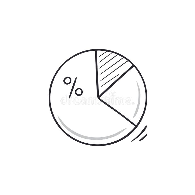 Growth Statistics Graphic Doodle. Statistics Chart Hand Drawn Sketch ...