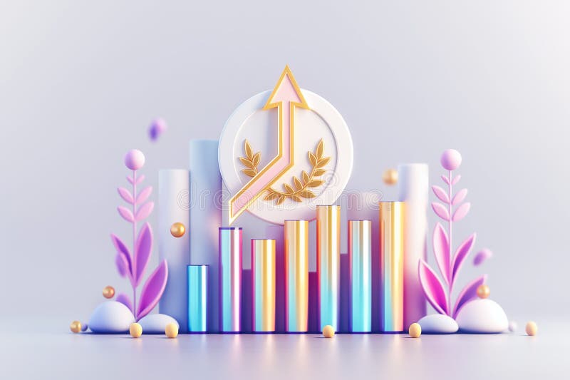 Growth and Success Using Vibrant and Colorful Graphs, Symbols, and ...