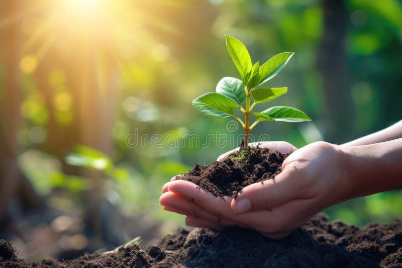 Growth and Sustainability, a Symbol of Environmental Care in a Single ...