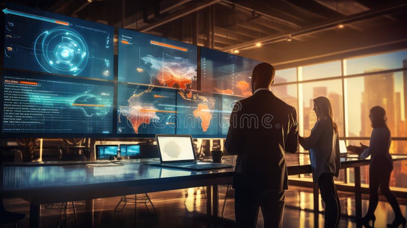 Growth valuable data stock illustration. Illustration of strategy ...