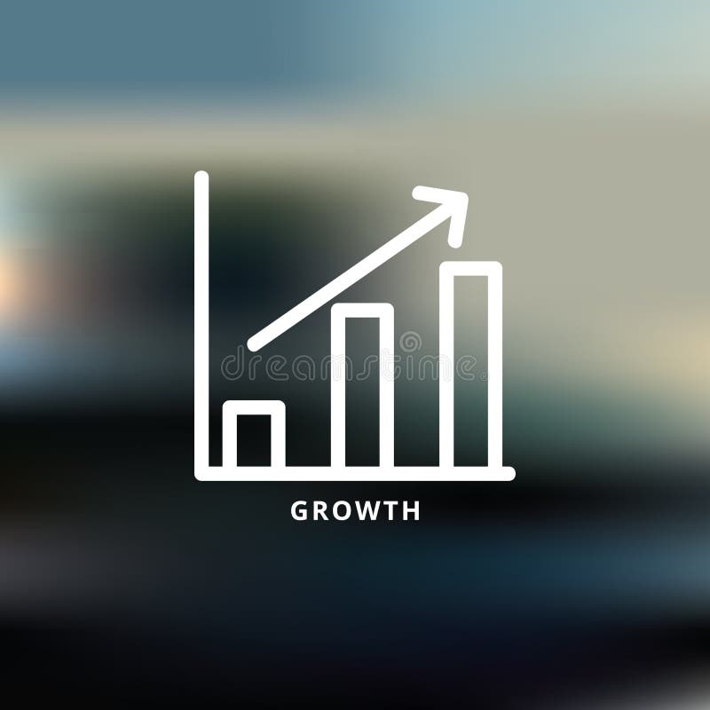 Growth. Vector Illustration Decorative Design Stock Vector ...