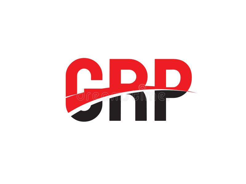 GRP Letter Initial Logo Design Vector Illustration Stock Vector ...