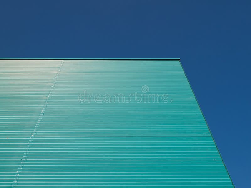 Grreen blue facade stock image. Image of netherlands - 12089679