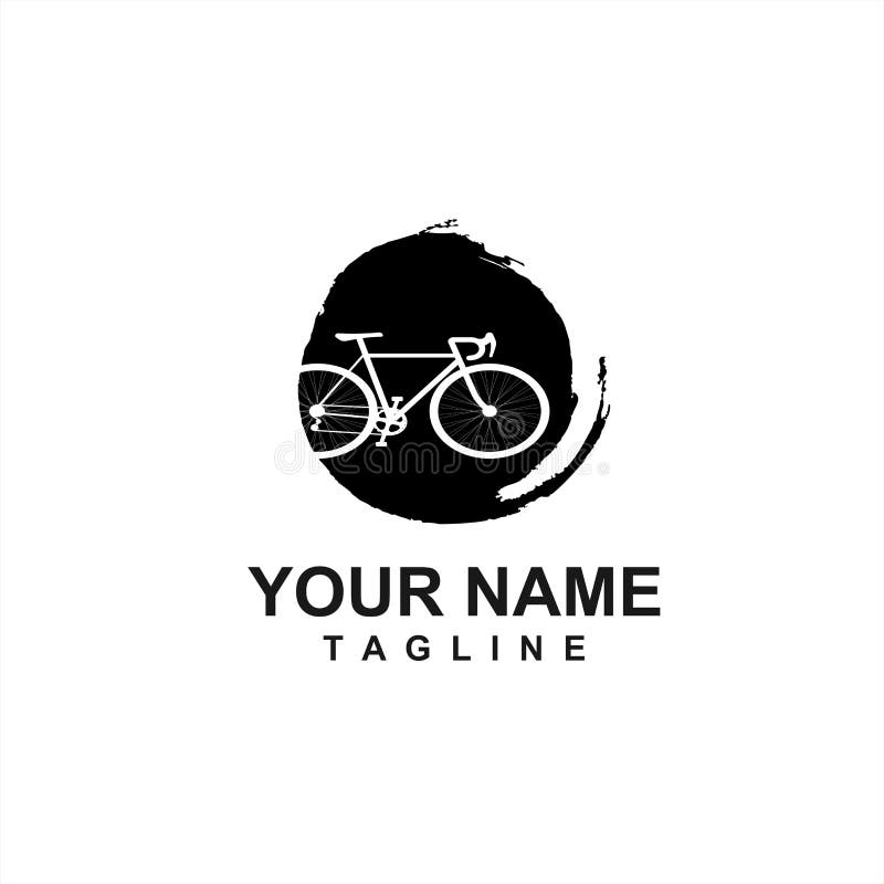 Grudge Simple Bicycle Logo and Vector Icon Stock Vector - Illustration ...