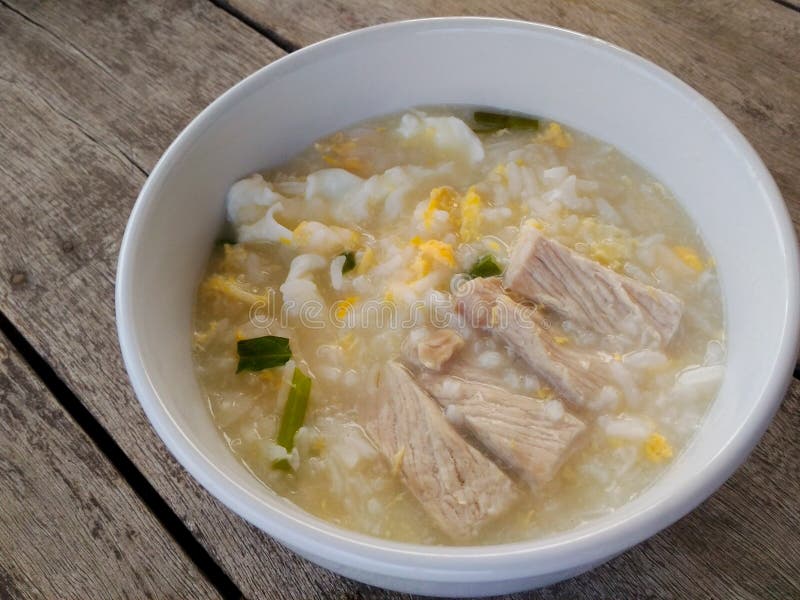 Gruel stock photo. Image of asia, bowl, rice, breakfast - 89618710