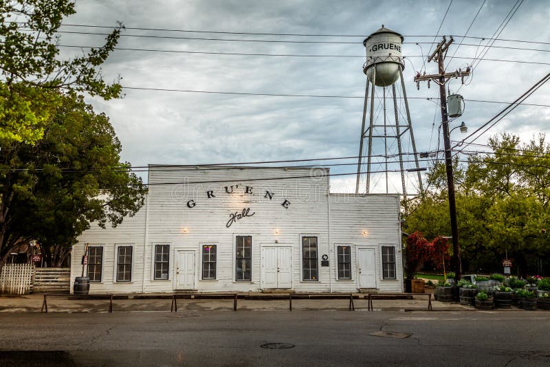 GRUENE, TEXAS - MARCH 28 2021: Gruene Hall is the Oldest Continually ...