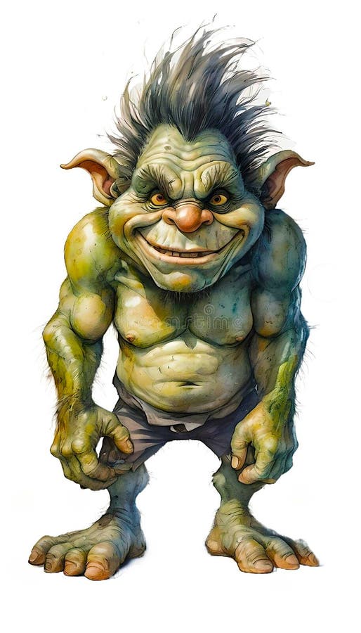 Gruesome Troll Stock Illustrations – 2 Gruesome Troll Stock ...