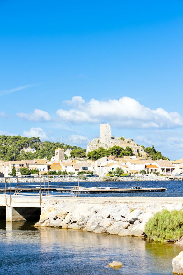 Gruissan France stock photo. Image of lake, quiet, city - 16150376