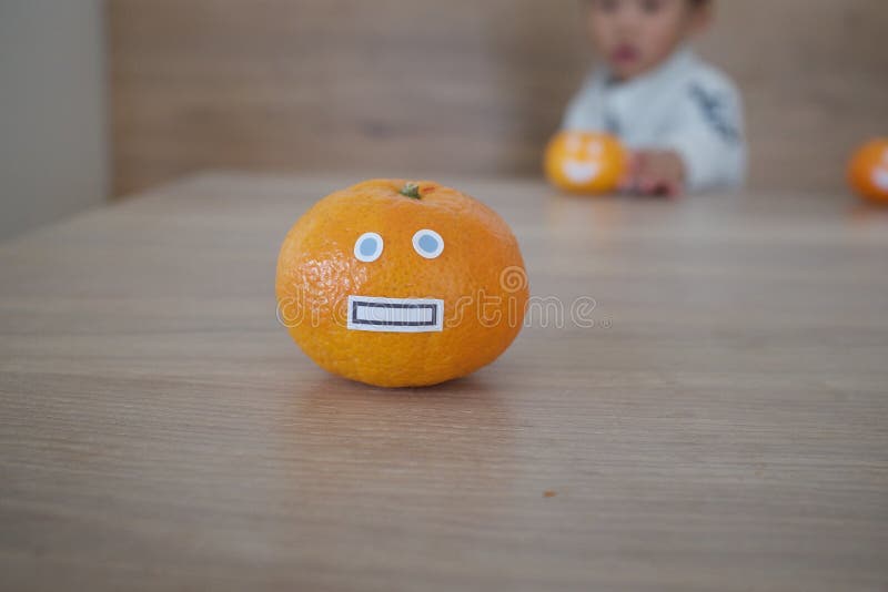 Mandarin Emoji Expressing Different Emotions Stock Image - Image of ...