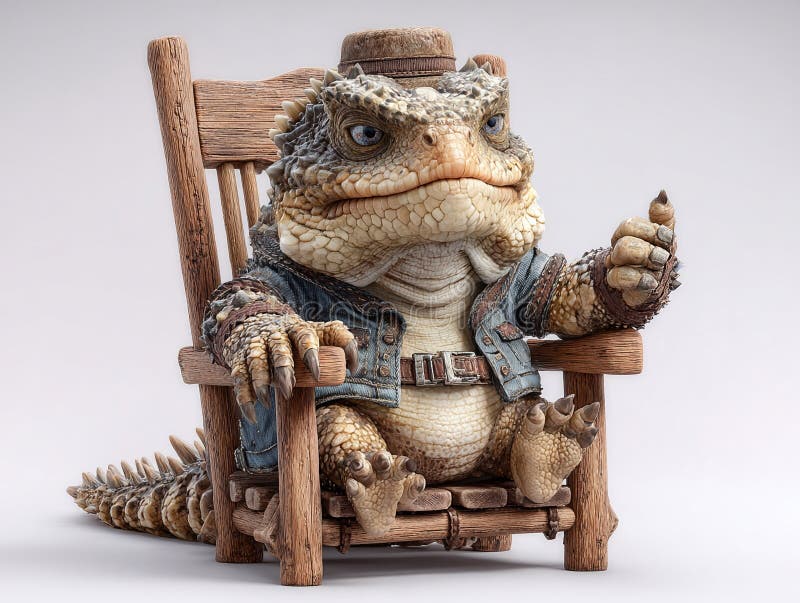 Grumpy Gila Monster a 3D Rendered Desert Reptile Captures the Essence ...