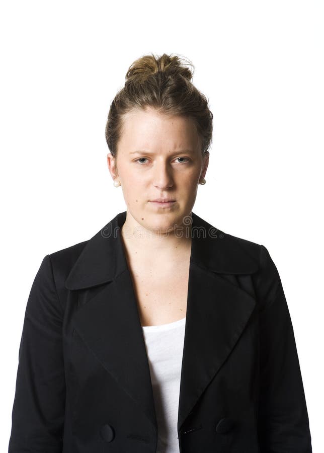 Grumpy Girl stock photo. Image of express, brat, grumpy - 4101232