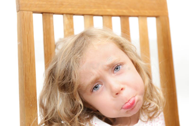Grumpy girl stock photo. Image of defiant, upset, making - 33513198