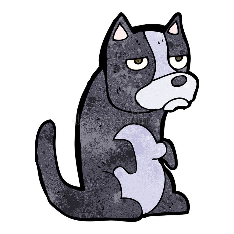 Grumpy Little Dog Cartoon Stock Illustrations – 100 Grumpy Little Dog ...