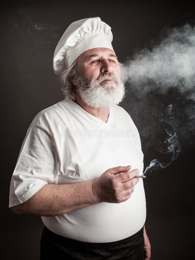 Chef, Stern Look stock photo. Image of handsome, male, interior - 524034