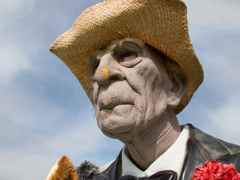 Grumpy old man stock image. Image of face, foam, expressive - 27613371