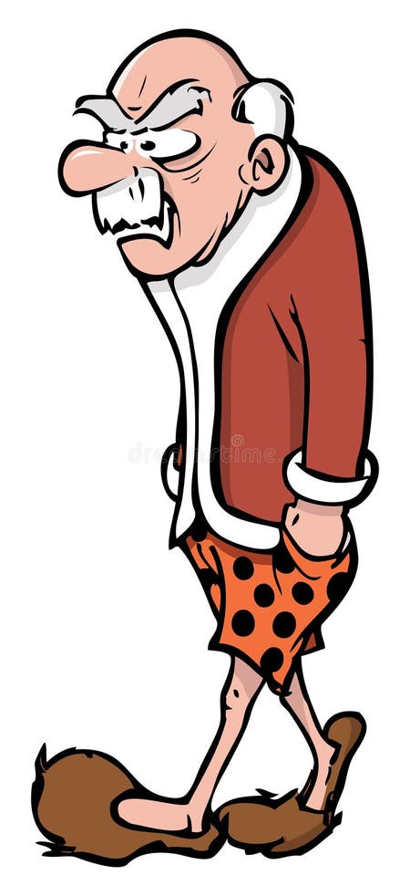 Old Grumpy Man Cartoon Stock Illustrations – 430 Old Grumpy Man Cartoon ...