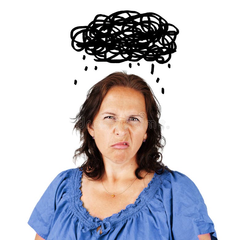 Grumpy old woman stock image. Image of lady, grump, park - 3473983