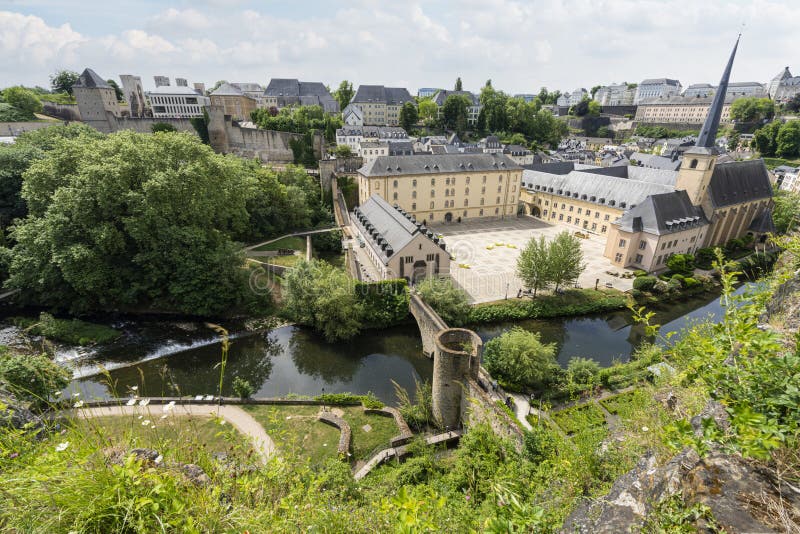 Grund District in Luxembourg Editorial Stock Photo - Image of exterior ...