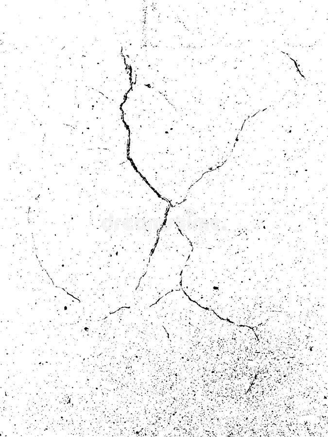 Texture of Cracked Concrete. Stock Vector - Illustration of black ...