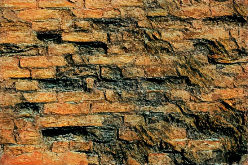 Custom Made Background.Brick Wall Texture Stock Illustration ...