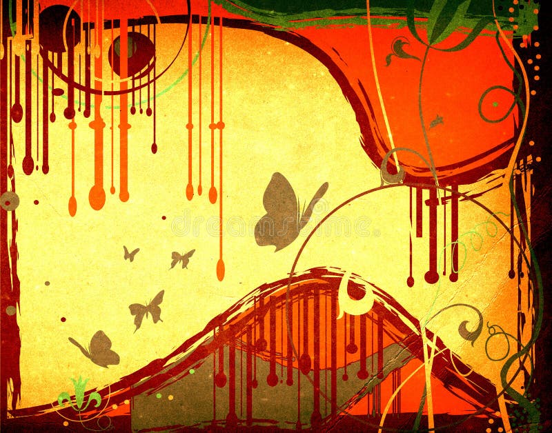 Grunge abstract design stock illustration. Illustration of wallpaper ...