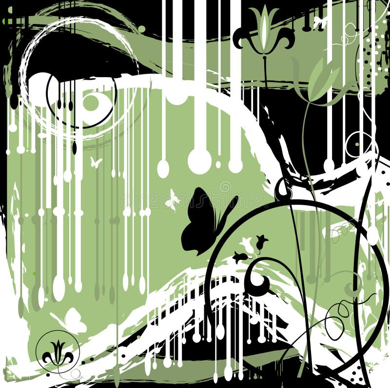 Grunge abstract design stock illustration. Illustration of wallpaper ...