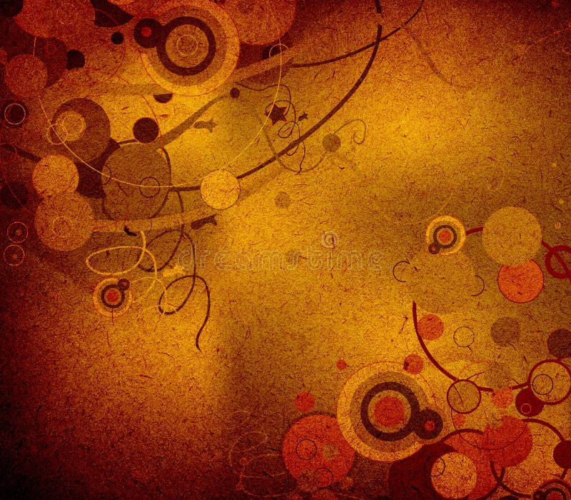 Grunge abstract design stock illustration. Illustration of romantic ...