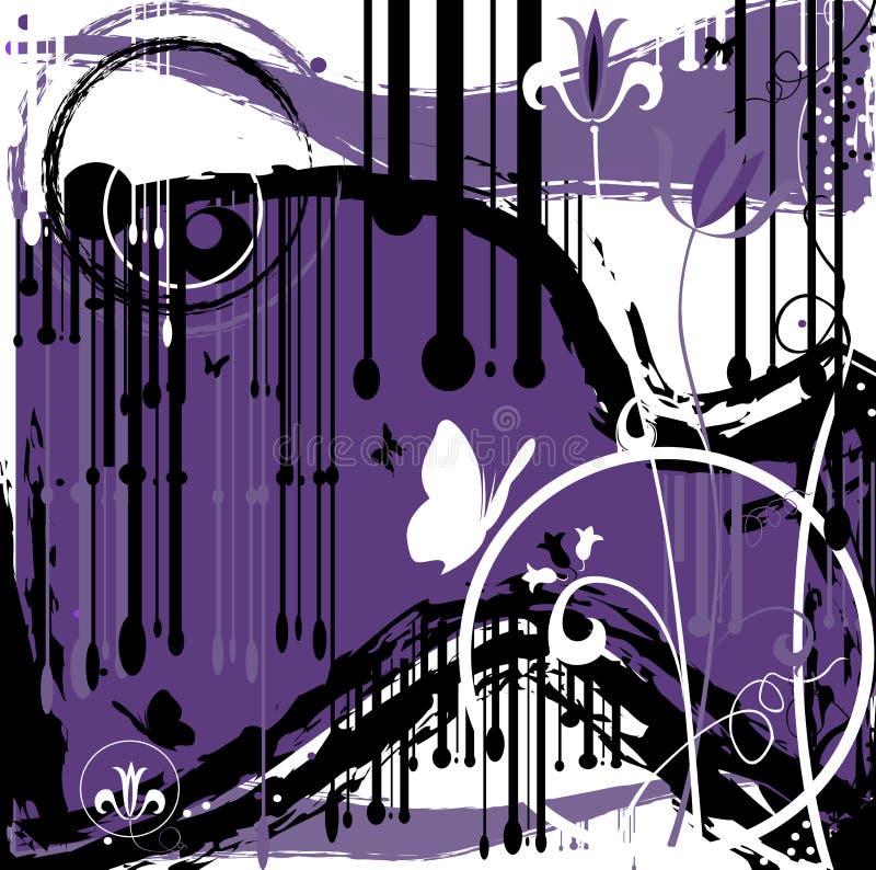 Grunge abstract design stock illustration. Illustration of retro - 1876491