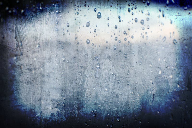 Grunge Abstract Droplet Rain Background Stock Image - Image of clean ...
