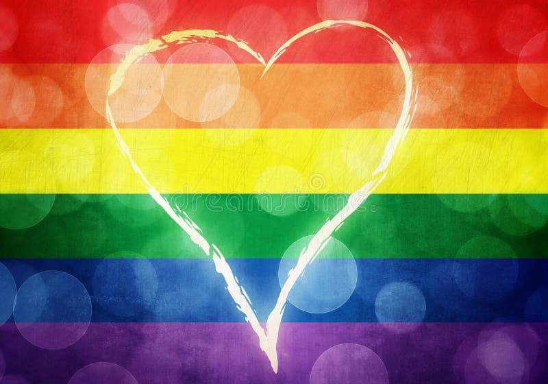 Grunge Abstract Pride Background Stock Illustration - Illustration of ...