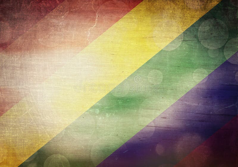 Grunge Abstract Pride Background Stock Illustration - Illustration of ...