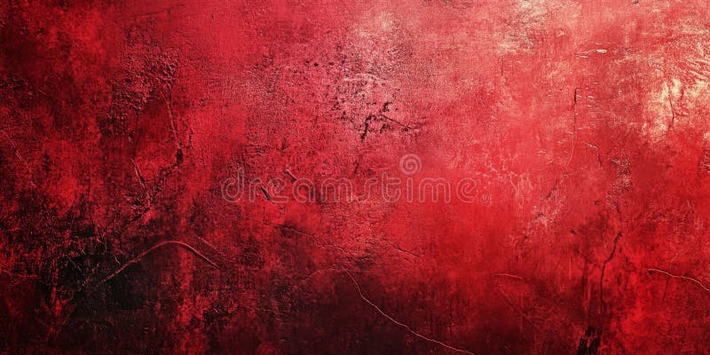 Grunge Abstract Red Background Featuring Complex Scratched Texture ...