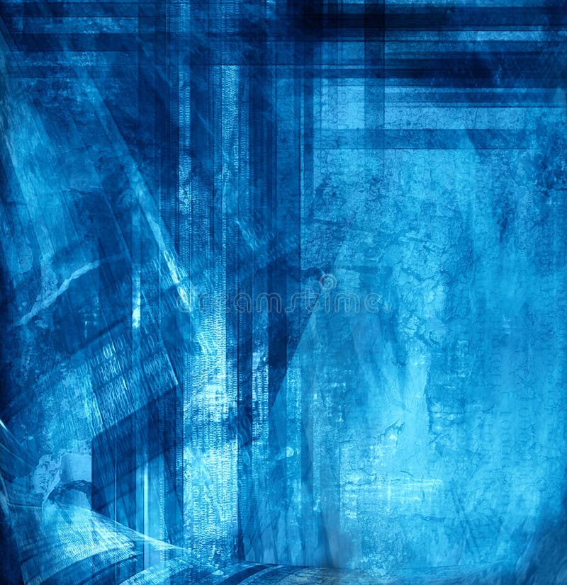 Grunge Abstract Textured Collage Stock Illustration - Illustration of ...