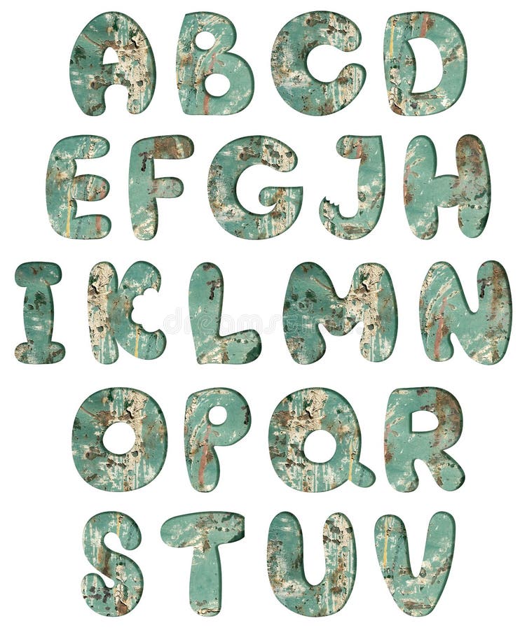 Emo grunge alphabet stock illustration. Illustration of pastel - 24576247