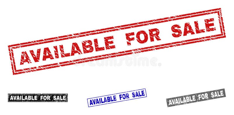 Grunge Red Available Now Word with Star Icon Round Rubber Stamp on ...